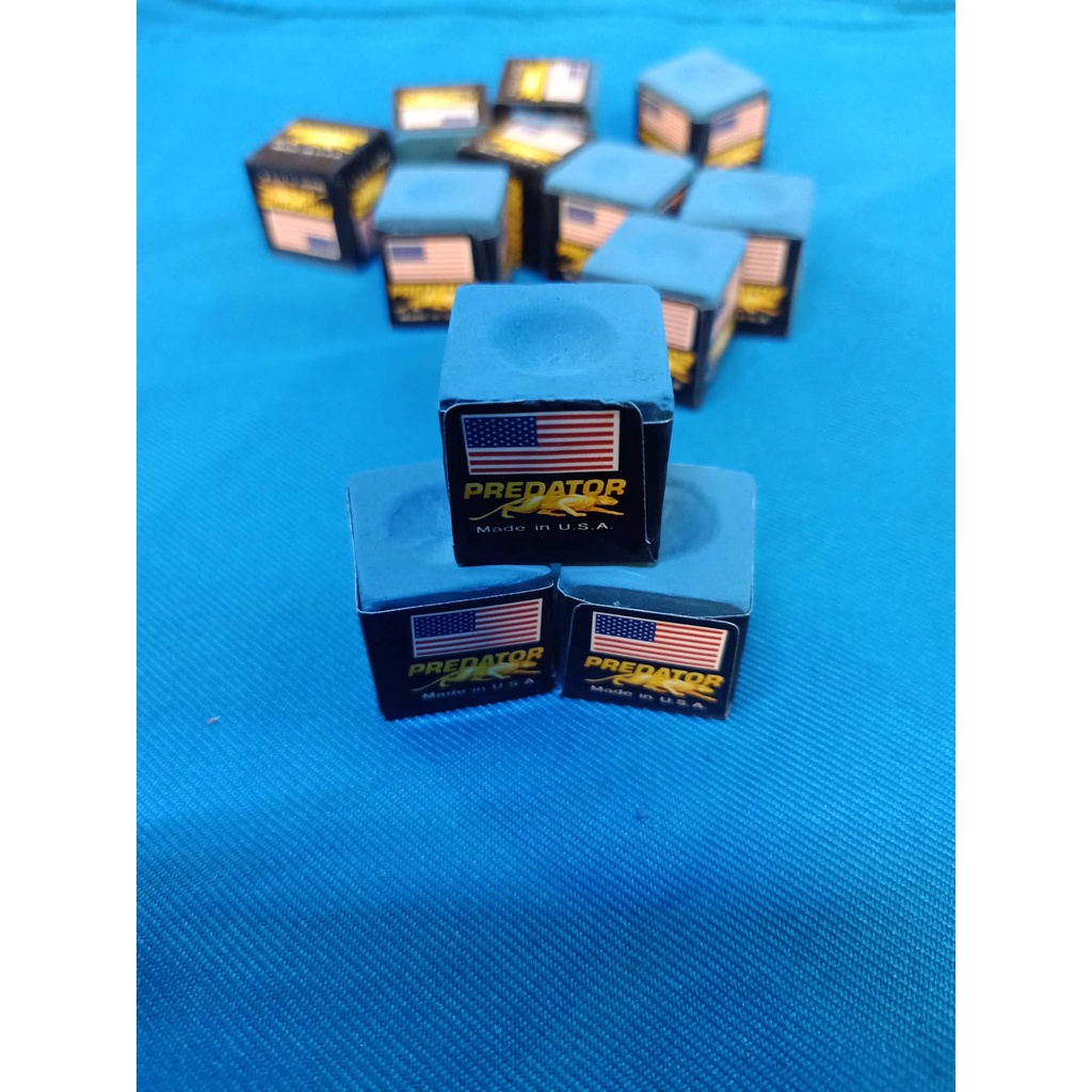 3 pcs. Predator Billiard cue chalk / Tisa sa tako ng bilyaran / COD ...