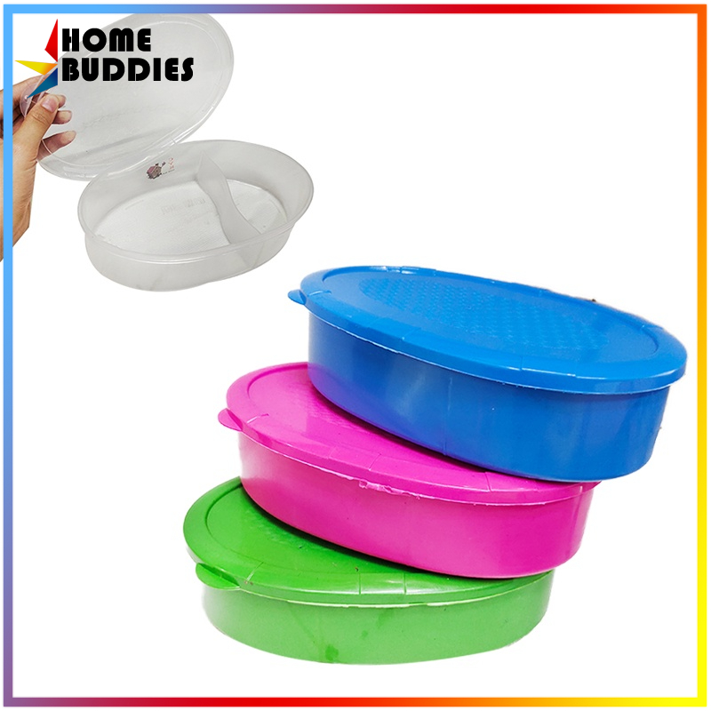 CYK707 Oval lunch box food storage Oval Lunch Box w/ divider bento ...