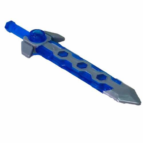 Sword, Long with Flat Silver Tip and Angular Crossguard Minifigure ...