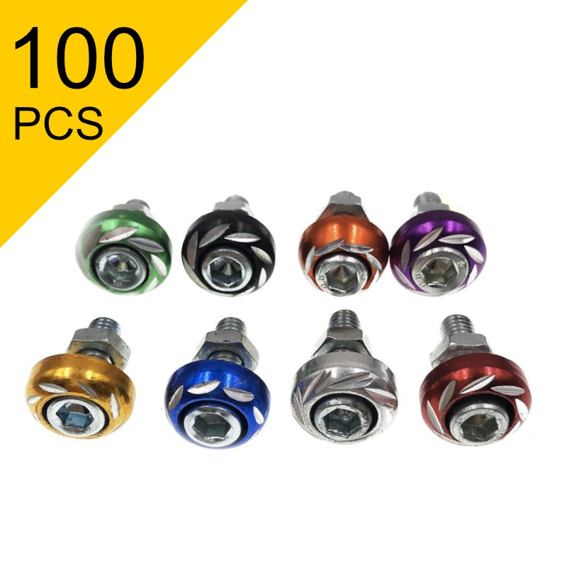 100 PCS COLORFUL ALLEN BOLTS BOLT MOTORCYCLE [MOON RISING] | Shopee ...