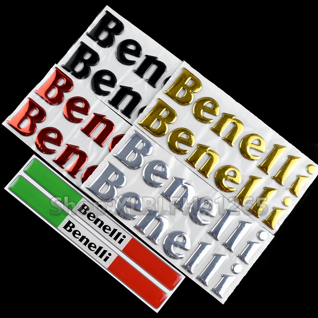 3D Sticker Black Logo Benelli Sticker Motorcycle Moto Car Bike Sticker ...