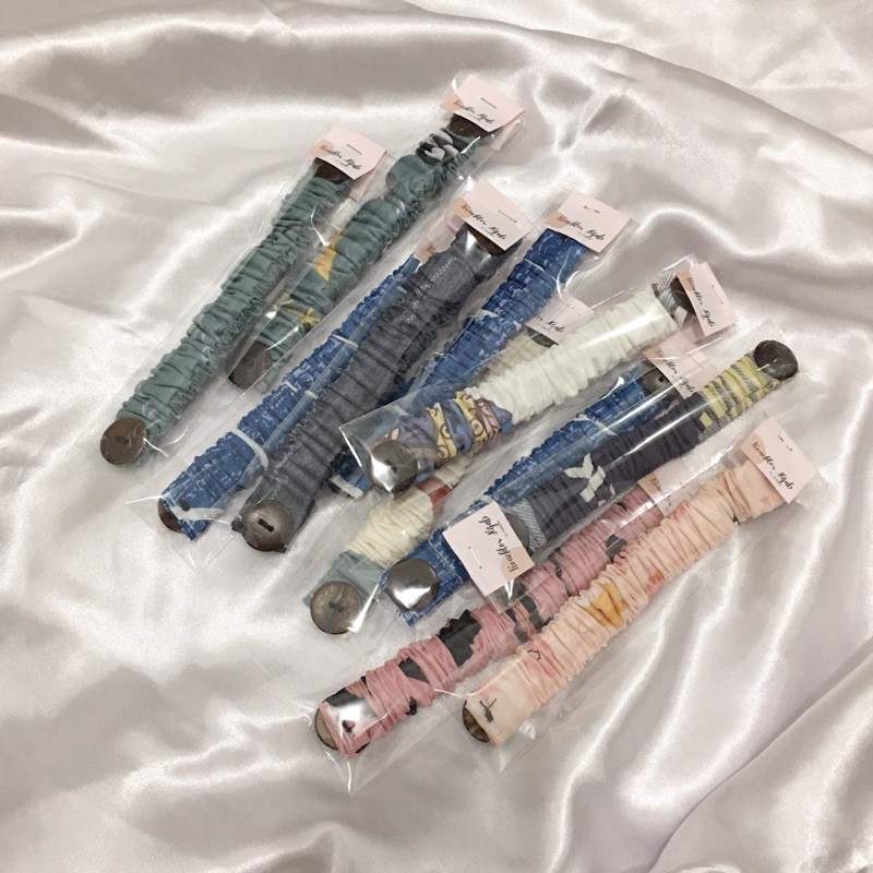 Connector Mask Hijab Hook Mask Hijab Fabric Cotton Hijab Connector ...