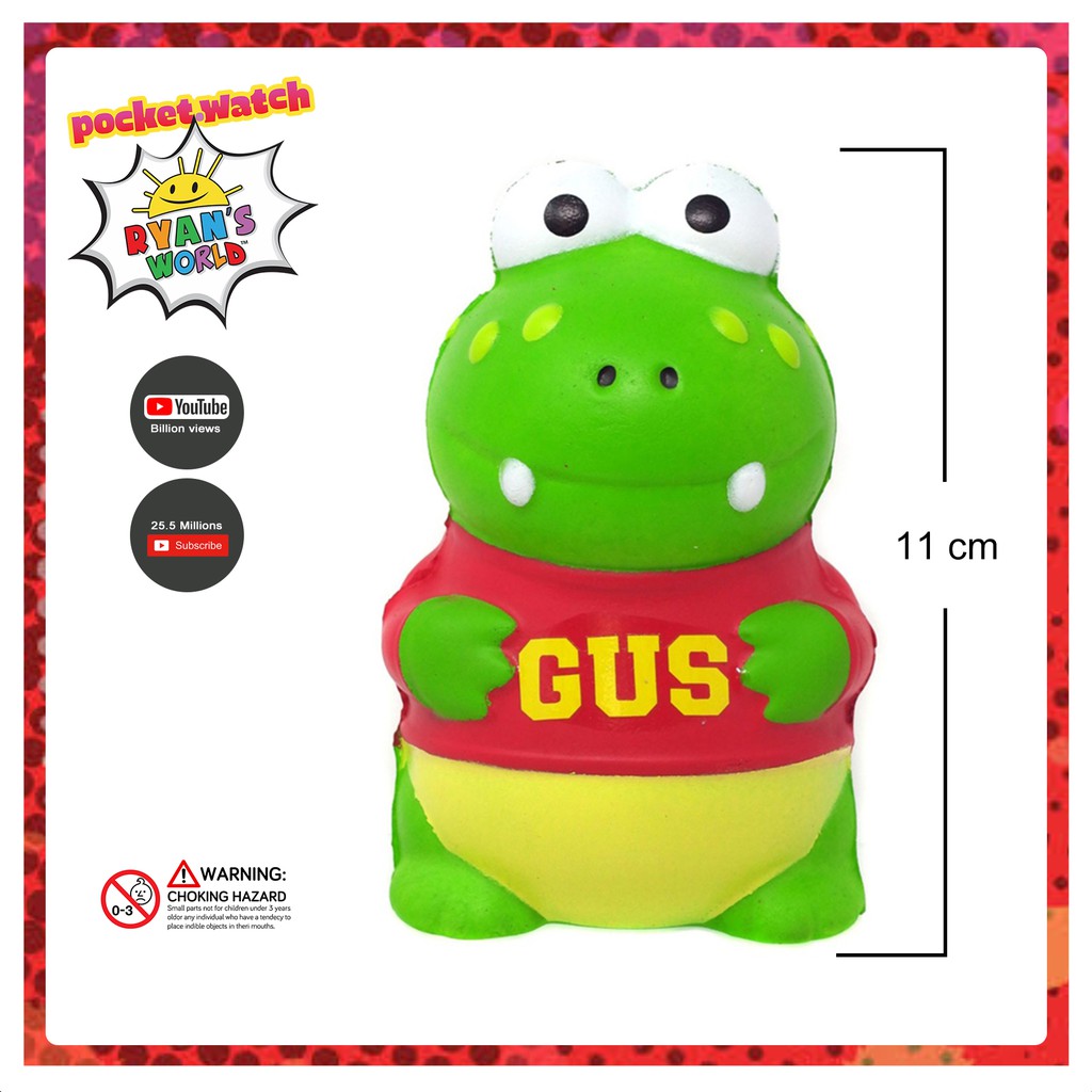 RYAN'S WORLD 124793-60 Mega Gus Soft And Slow Rise Squishies | Shopee ...