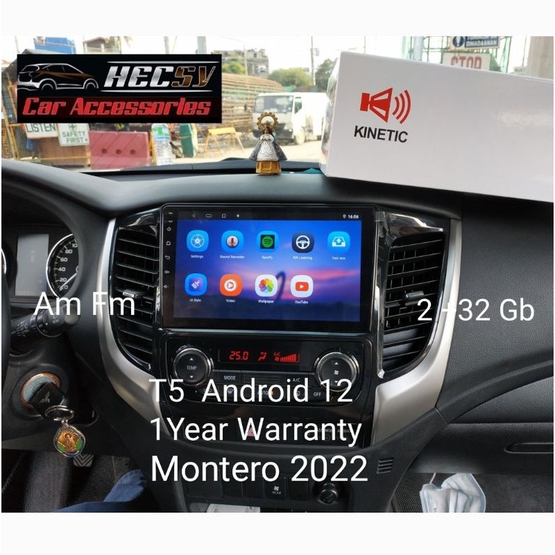 2008 to 2020 Pajero BK Android Oem 9" Head Unit Stereo Tv 2009 2010 ...