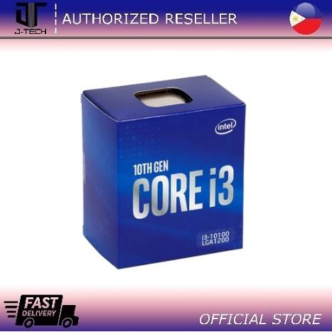 PROCESSOR INTEL CORE I3-10100 3.6GHZ/4C/8T/6MB/ S1200 (WITH HSF ...