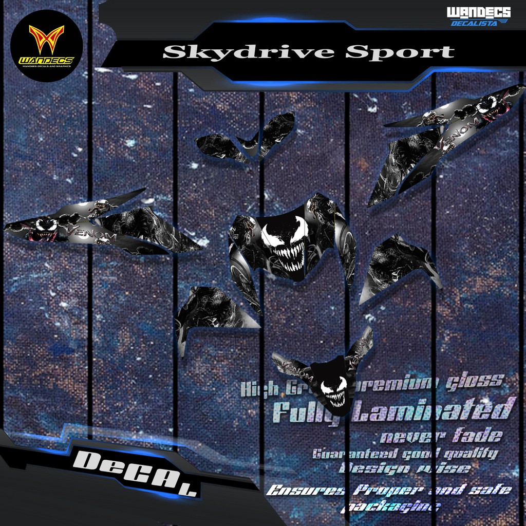 Skydrive Sport Motorcycle Decals | Shopee Philippines