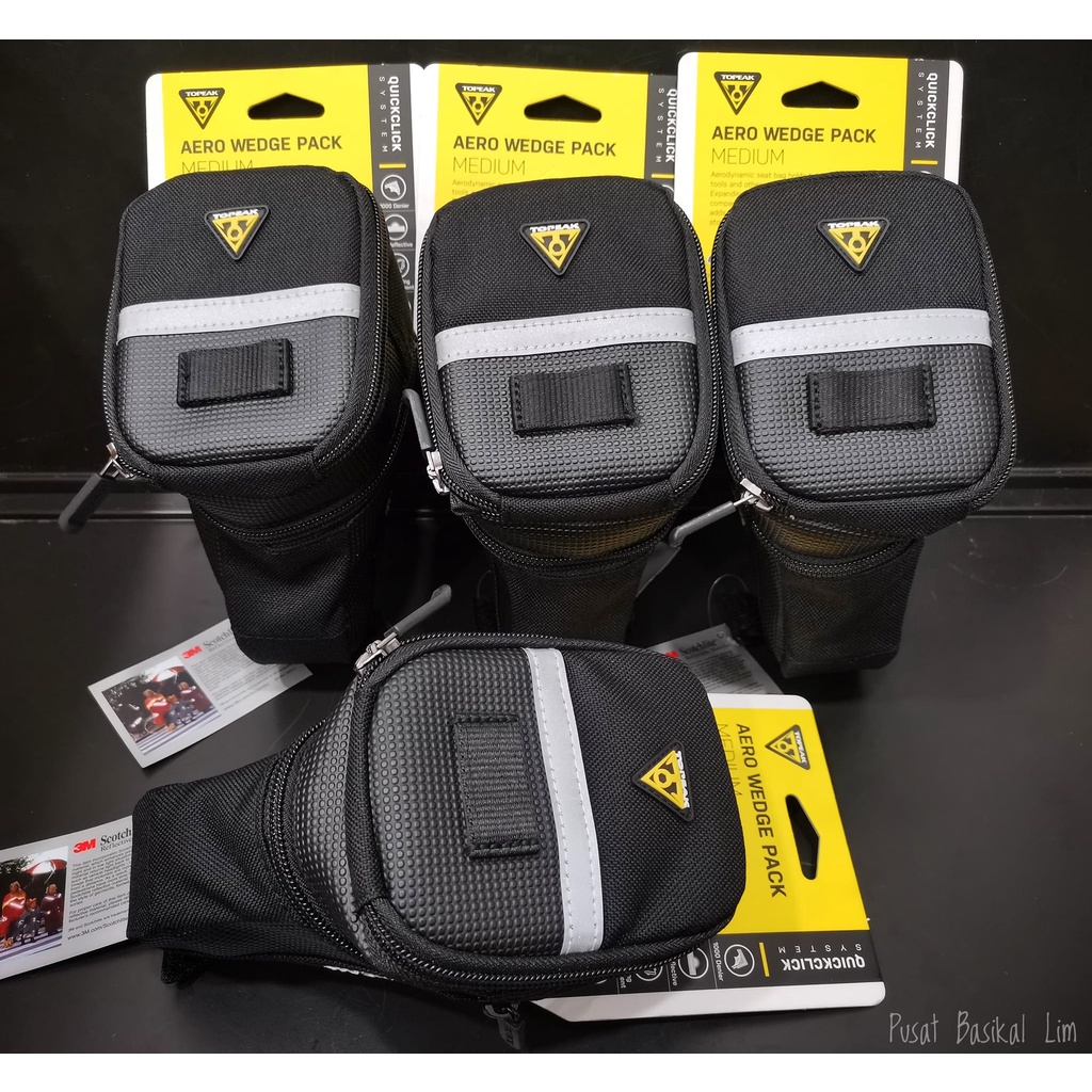 Topeak Aero Wedge Pack Medium (Quickclick System) | Shopee Philippines