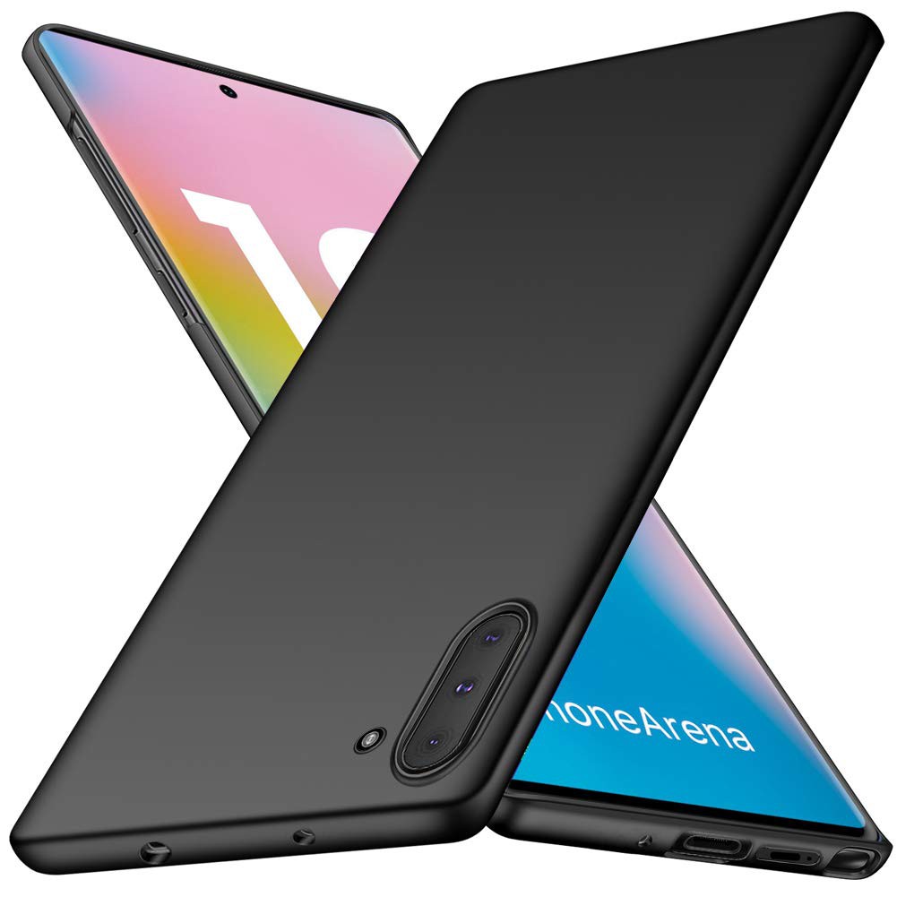 Samsung Galaxy Note 10 Pro 9 8 M20 M10 Case Matte Black Silicone Soft ...