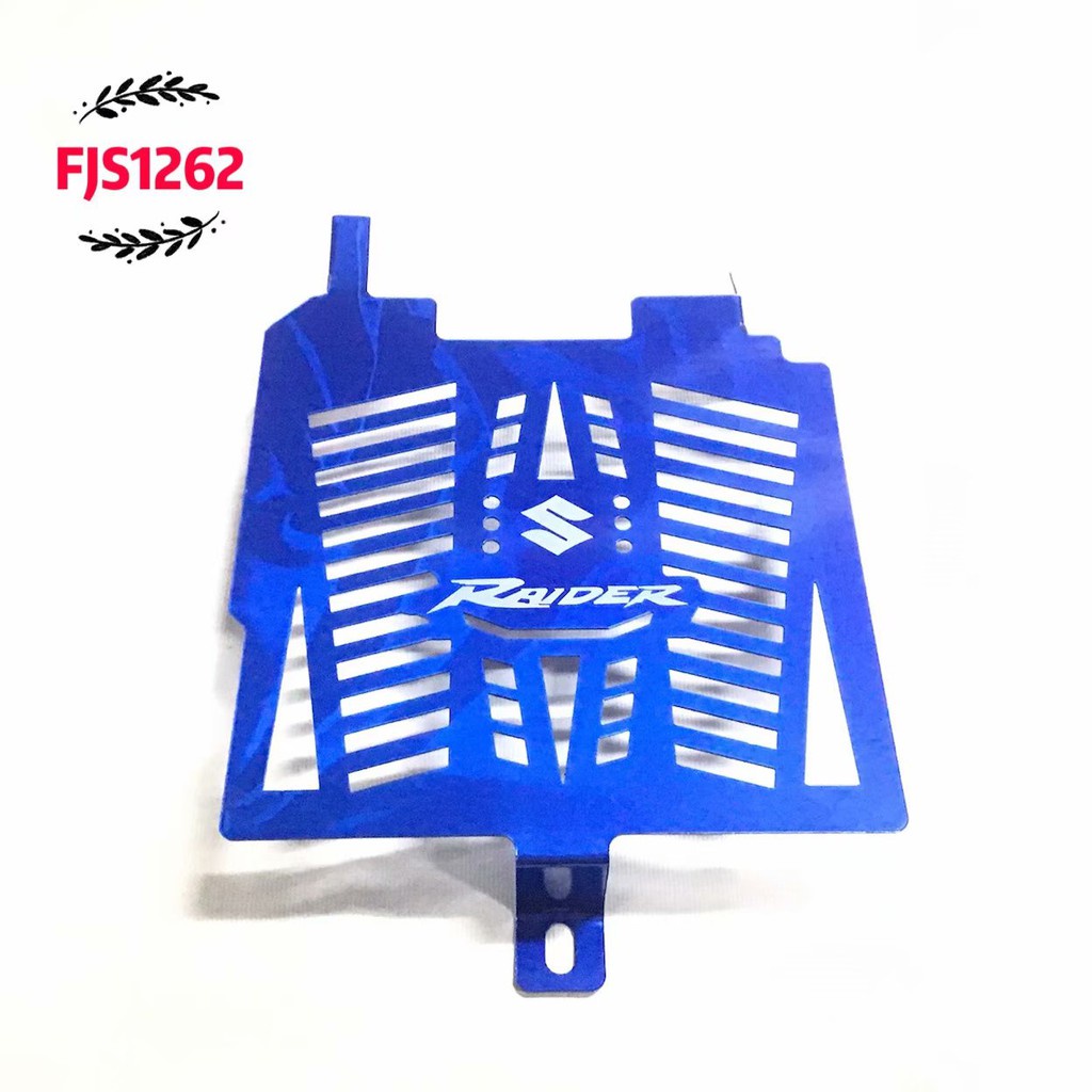 FJS1262 Motorcycle Radiator cover for Raider Fi ( Allum ) | Shopee ...