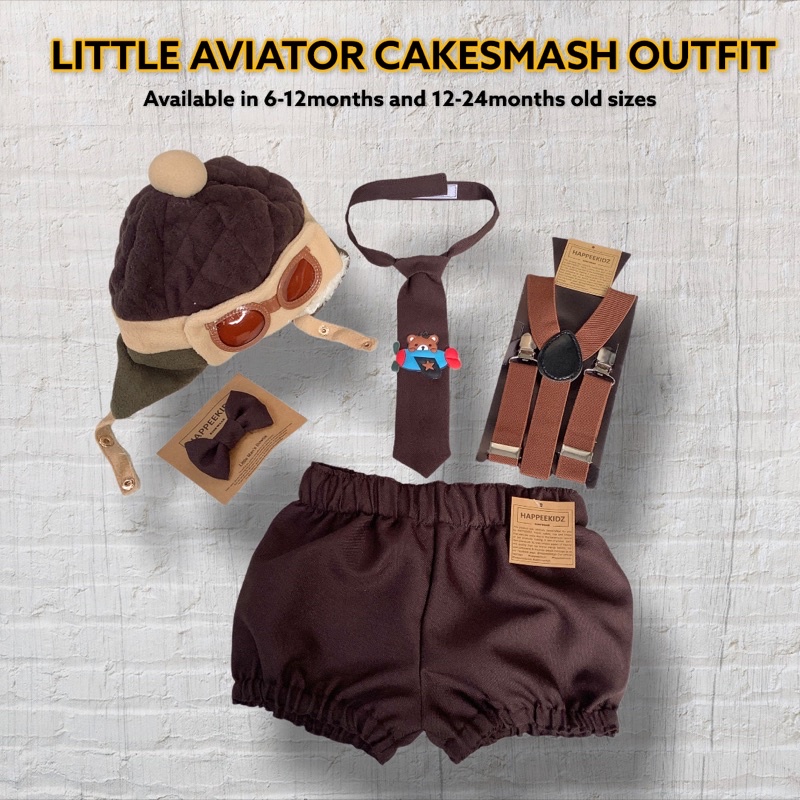 LITTLE RUSSELL-INSPIRED COSTUME / CAKE SMASH OUTFIT | Shopee Philippines
