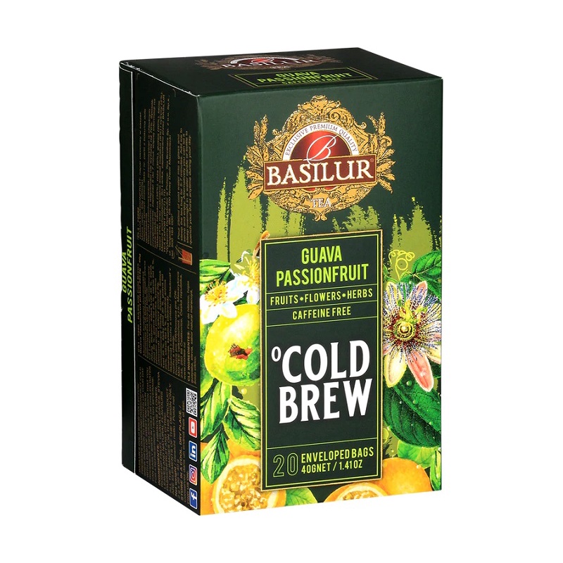 BASILUR TEA Cold Brew "Guava Passionfruit" (2g x 25En) | Shopee Philippines