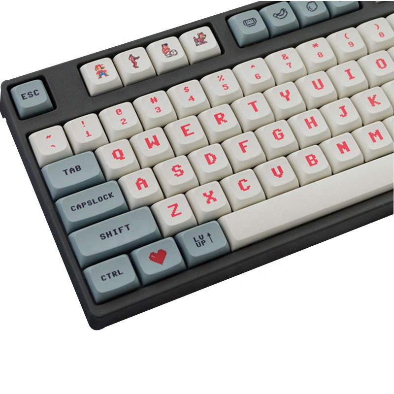 Famicom 179 Keys PBT Dye-Subbed XDA Profile Keycaps Set for Mechanical ...
