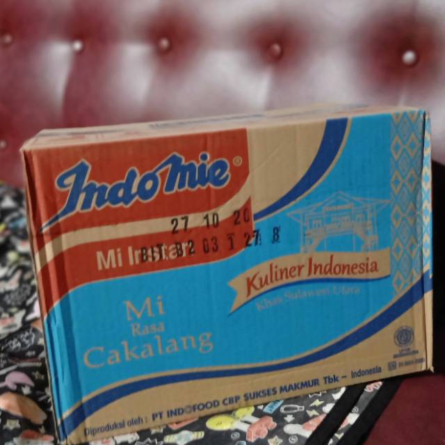 Indomie Cakalang Special Box Of Manado Fried Archipelago Flavor Sauce ...