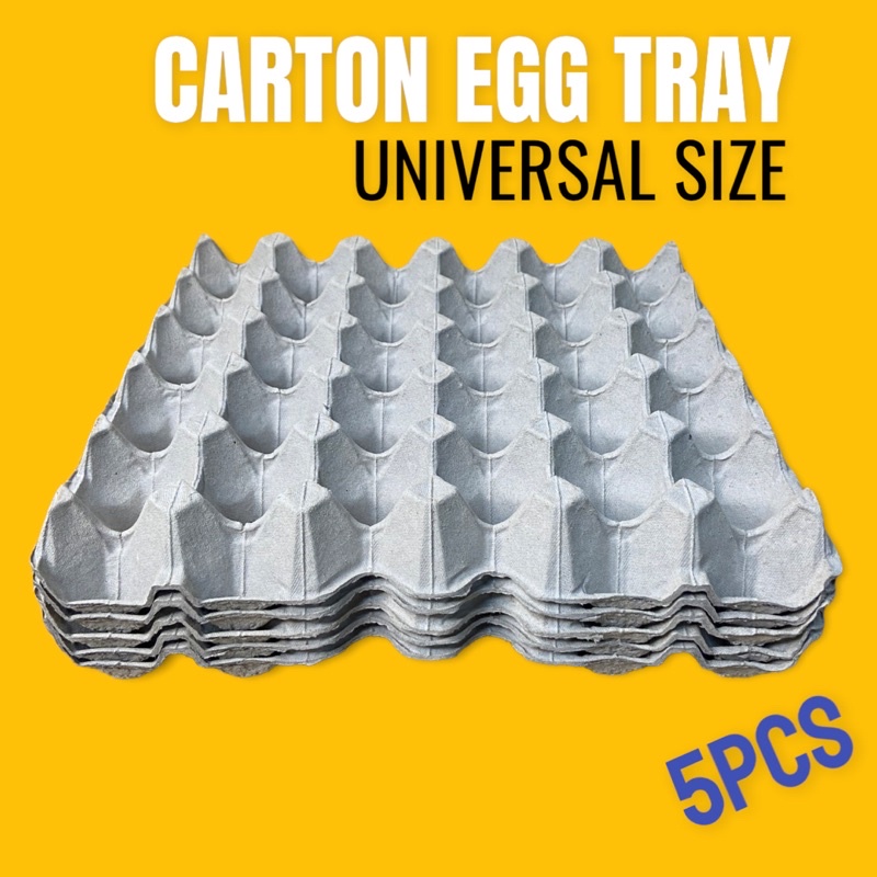 Carton Egg Tray x 5pcs per Pack BRAND NEW | Shopee Philippines