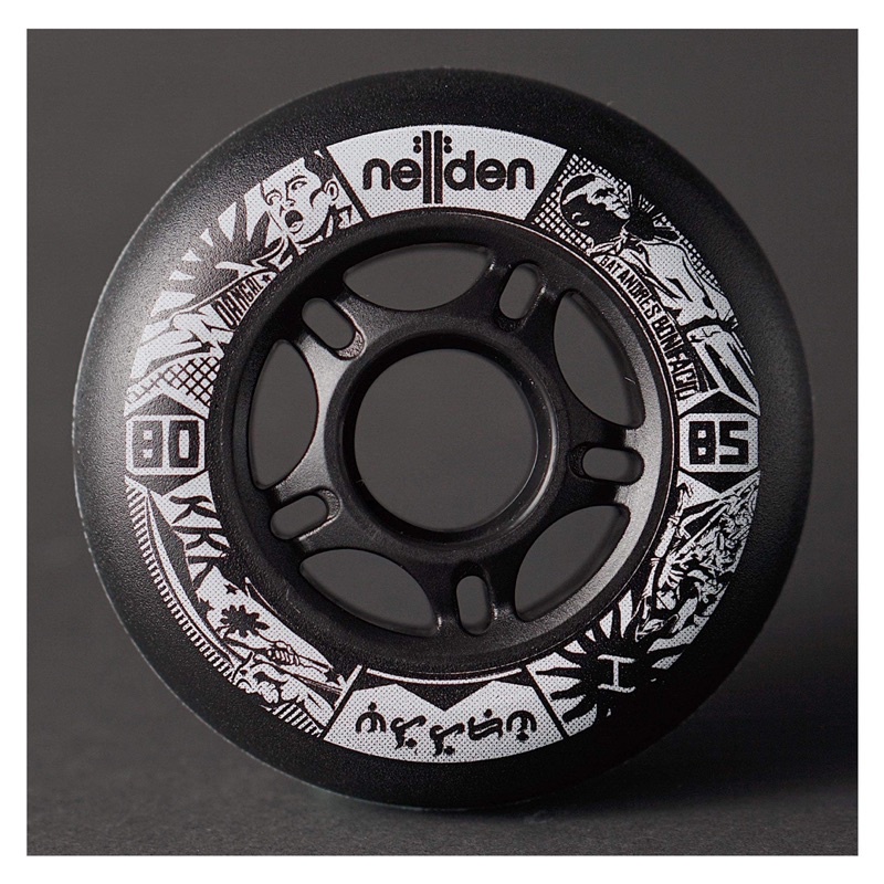 Nellden 80mm/85a Inline Skate Wheels | Shopee Philippines
