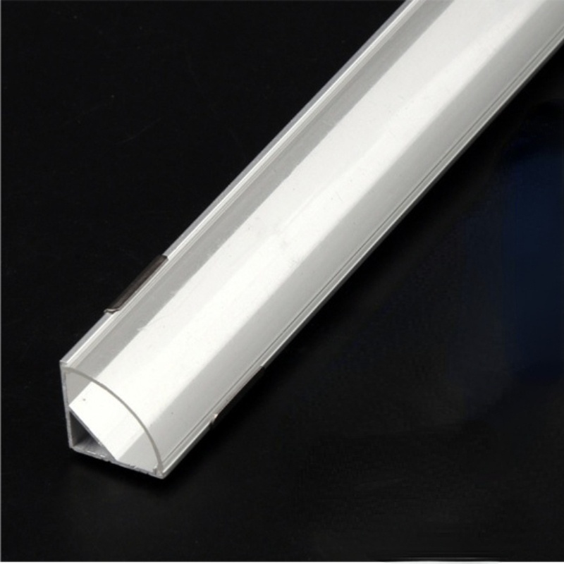 0.5m/pcs LED Aluminum Channel V-Shaped, LED Profile with End Caps and ...