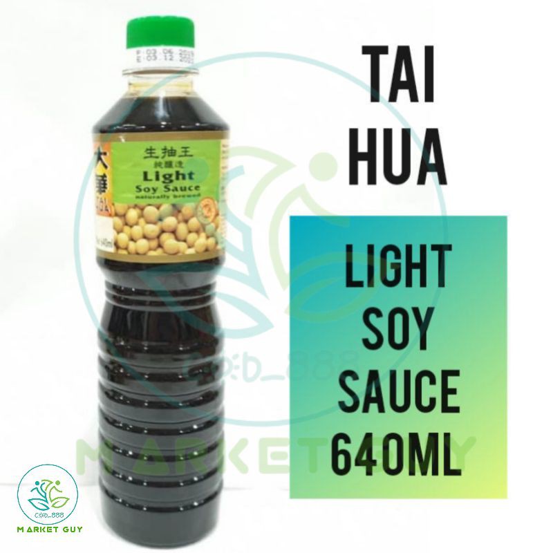 Tai Hua Light Soy Sauce 640ml | Shopee Philippines