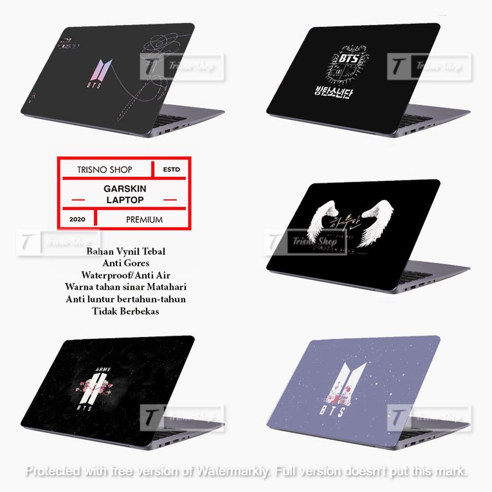 Laptop Sticker | Garskin Laptop | Bts Army+Thick Lamination | Shopee ...