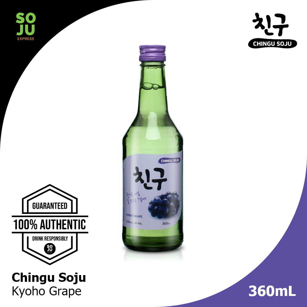 Chingu Soju - Kyoho Grape 360ml | Shopee Philippines