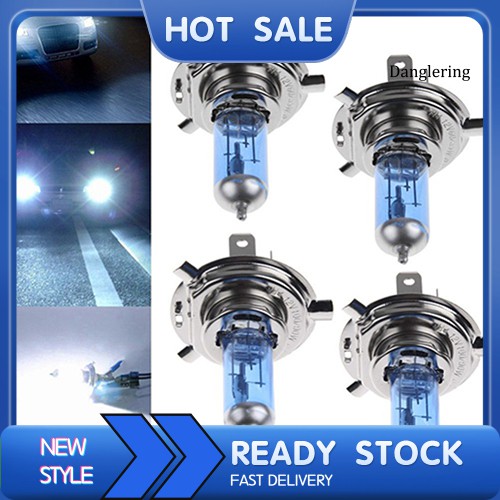 DL-C 2Pcs H1/H4/H7 55W/100W Xenon Gas Halogen Headlight Lamps 12V 5000K ...
