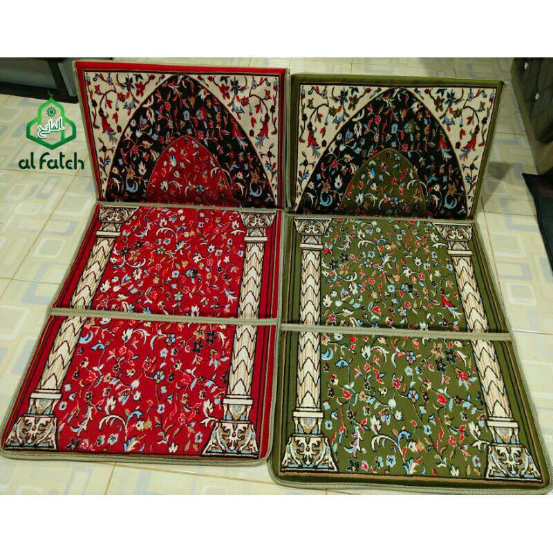 Sejadah Sandar RAUDHAH Pattern Sejadah Sandar Raudah Sejadah Folding ...
