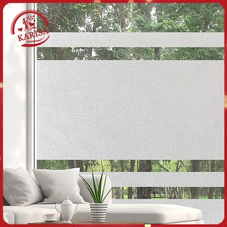 Frosted Window Privacy Film Privacy Glass Sticker for Home Office Anti ...