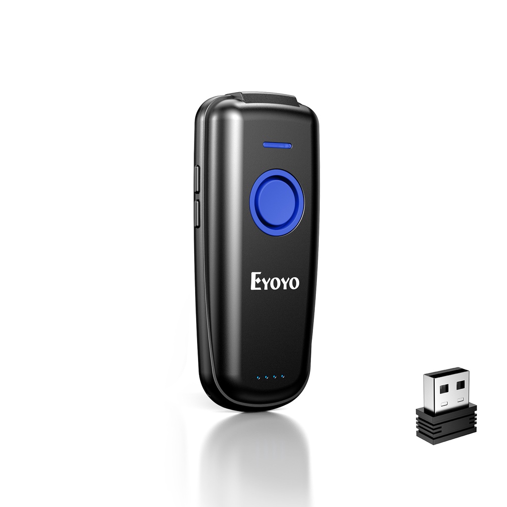 Eyoyo EY-023 Portable Bluetooth 1D/2D QR Code Scanner, with Volume ...