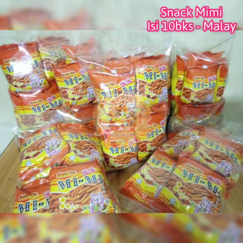 Mimi Snack Fill 10bks Malay | Shopee Philippines
