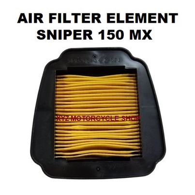 MOTORCYCLE AIR FILTER ELEMENT STOCK SNIPER MX 150/155 | Shopee Philippines