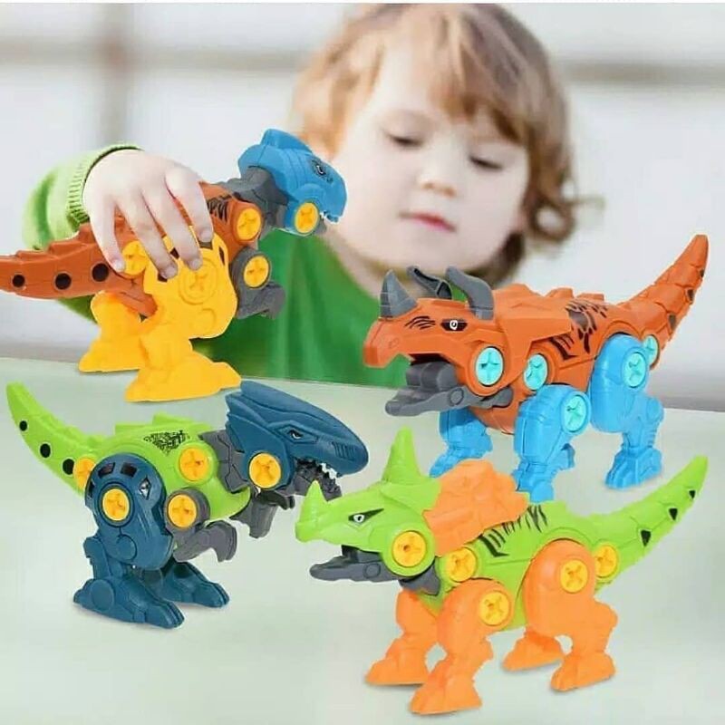 Kiddy.edustore - Dinosaur DIY Educational Toys (Disassembly) | Shopee ...