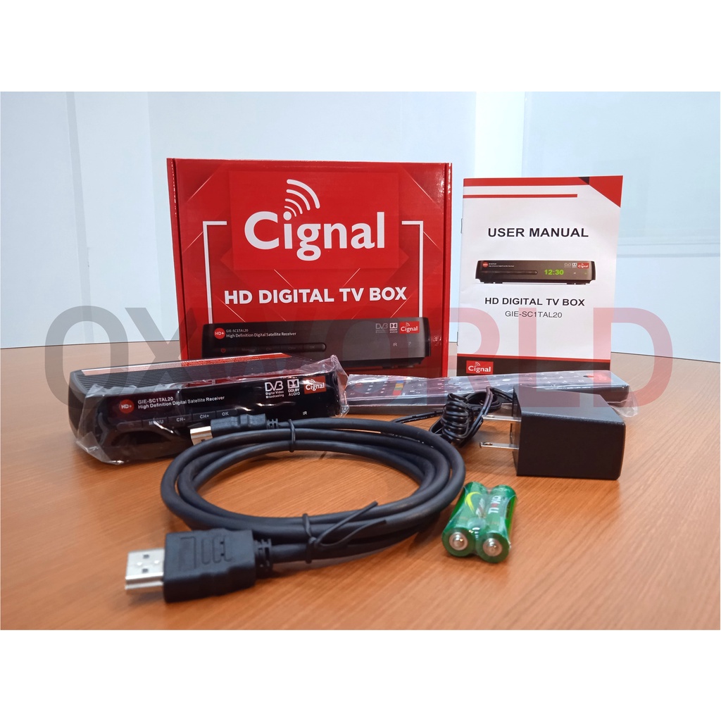 CIGNAL PREPAID TV HD KIT | Shopee Philippines