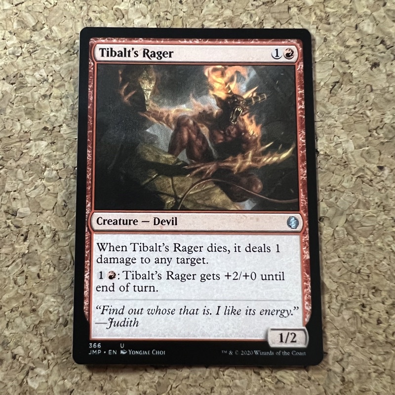 MTG TIBALT’S RAGER | DEVIL | RED | MAGIC THE GATHERING | Shopee Philippines