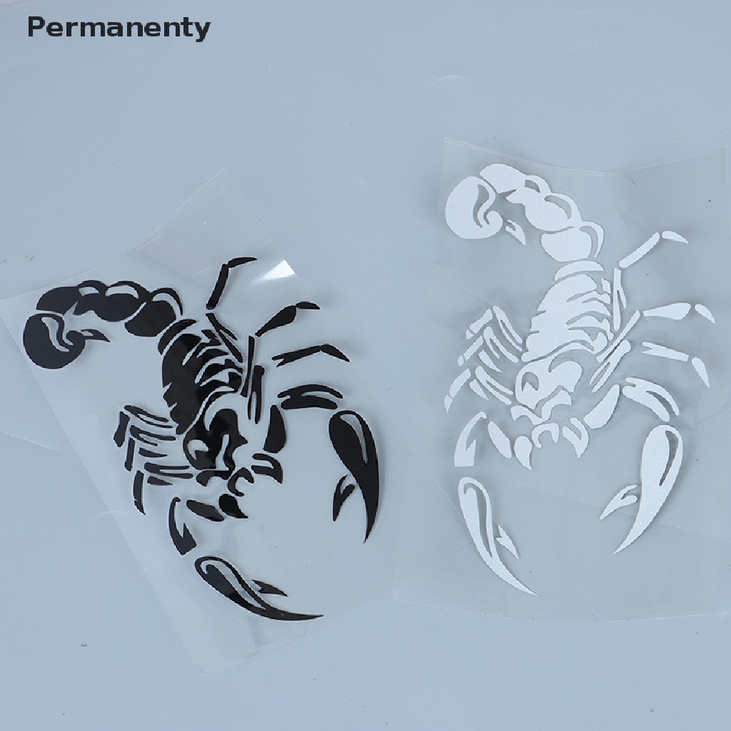 [Permanenty] Small car reflective scorpion sticker hood spare tire car ...