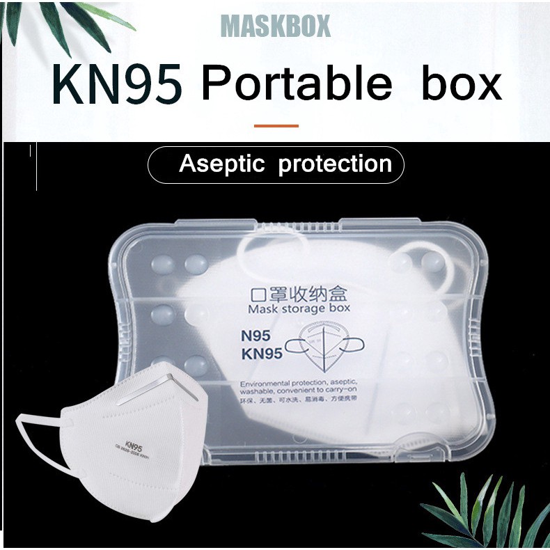 Kn95 Dustproof Mask Case Portable Disposable Face Masks Container ...