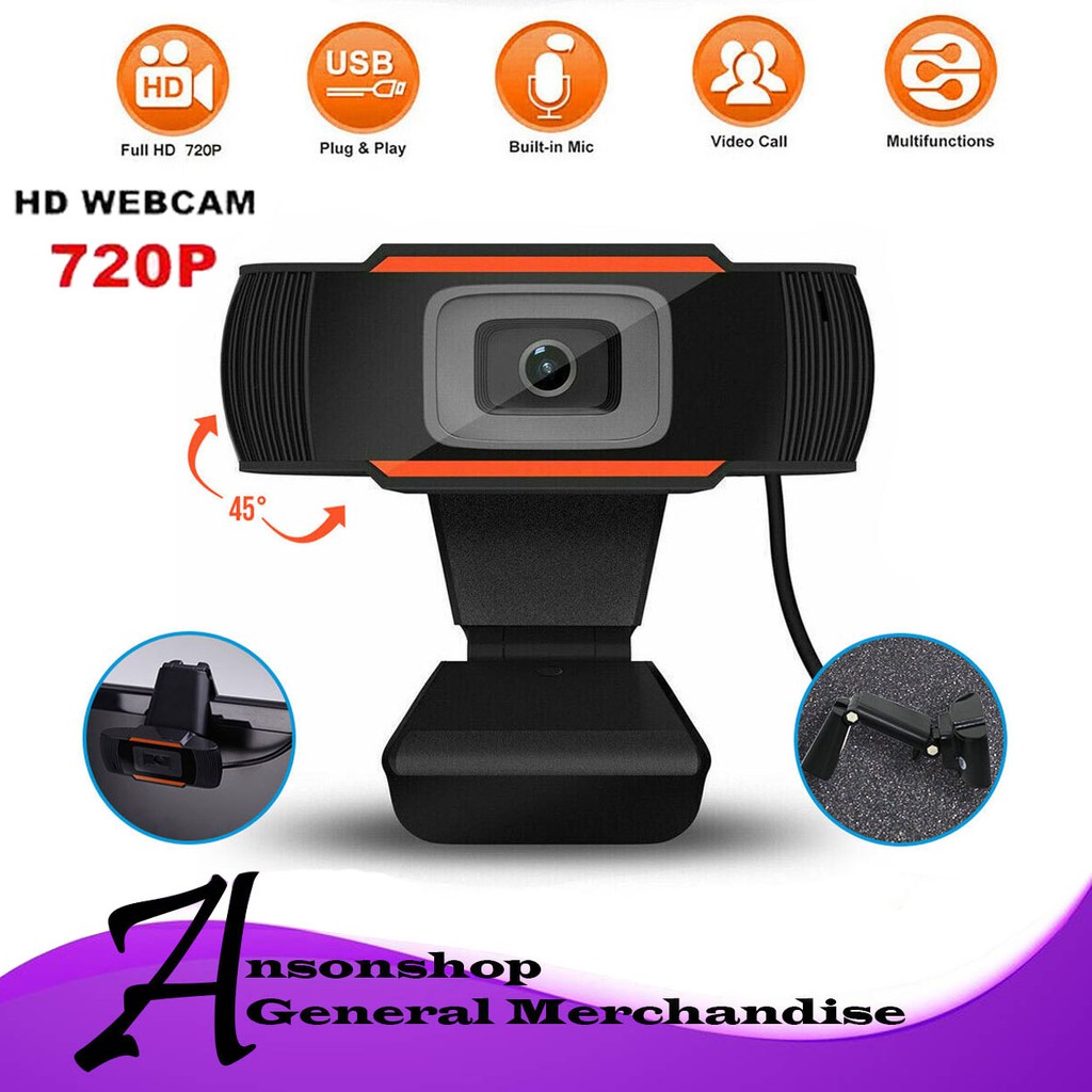 USB 2.0 4K Webcam FHD 720P Webcam for PC Camera Digital Web Cam with ...