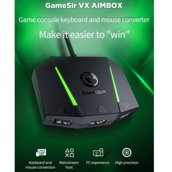 GameSir VX AimBox Adapter Keyboard Mouse Controller Converter for Xbox Series X/S, Xbox One ...
