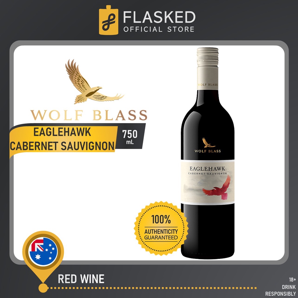 Wolf Blass Eaglehawk Cabernet Sauvignon Red Wine 750mL | Shopee Philippines