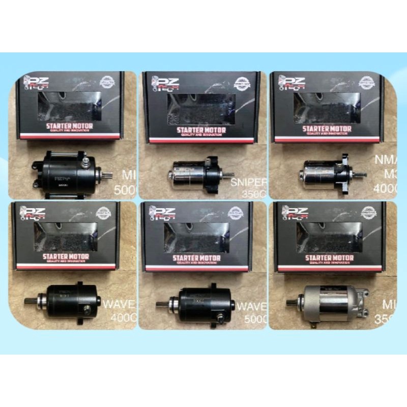 starter motor 350cc to 500cc mio sporty / sniper 150 / nmax / m3 / wave ...