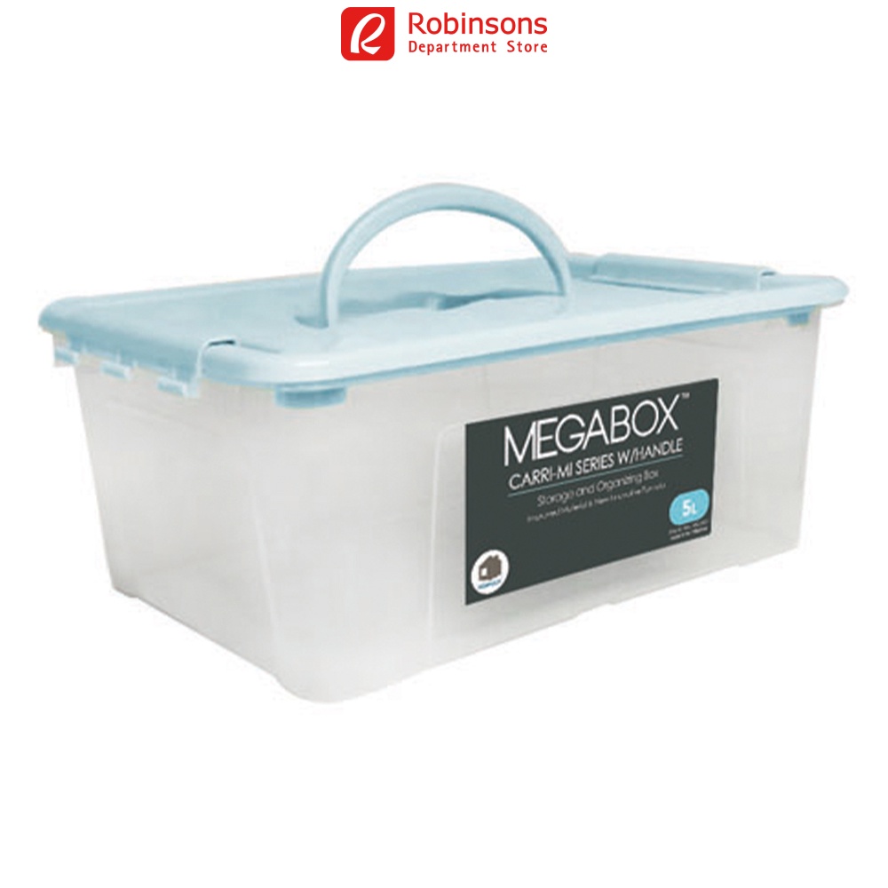Megabox 5L Storage Box (Arctic Blue) | Shopee Philippines