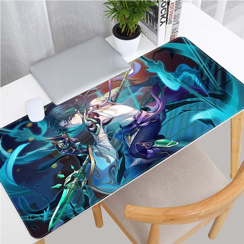 Xiao Genshin Impact Anime Gamer Carpet Playmat Table Pad Pc Gaming ...
