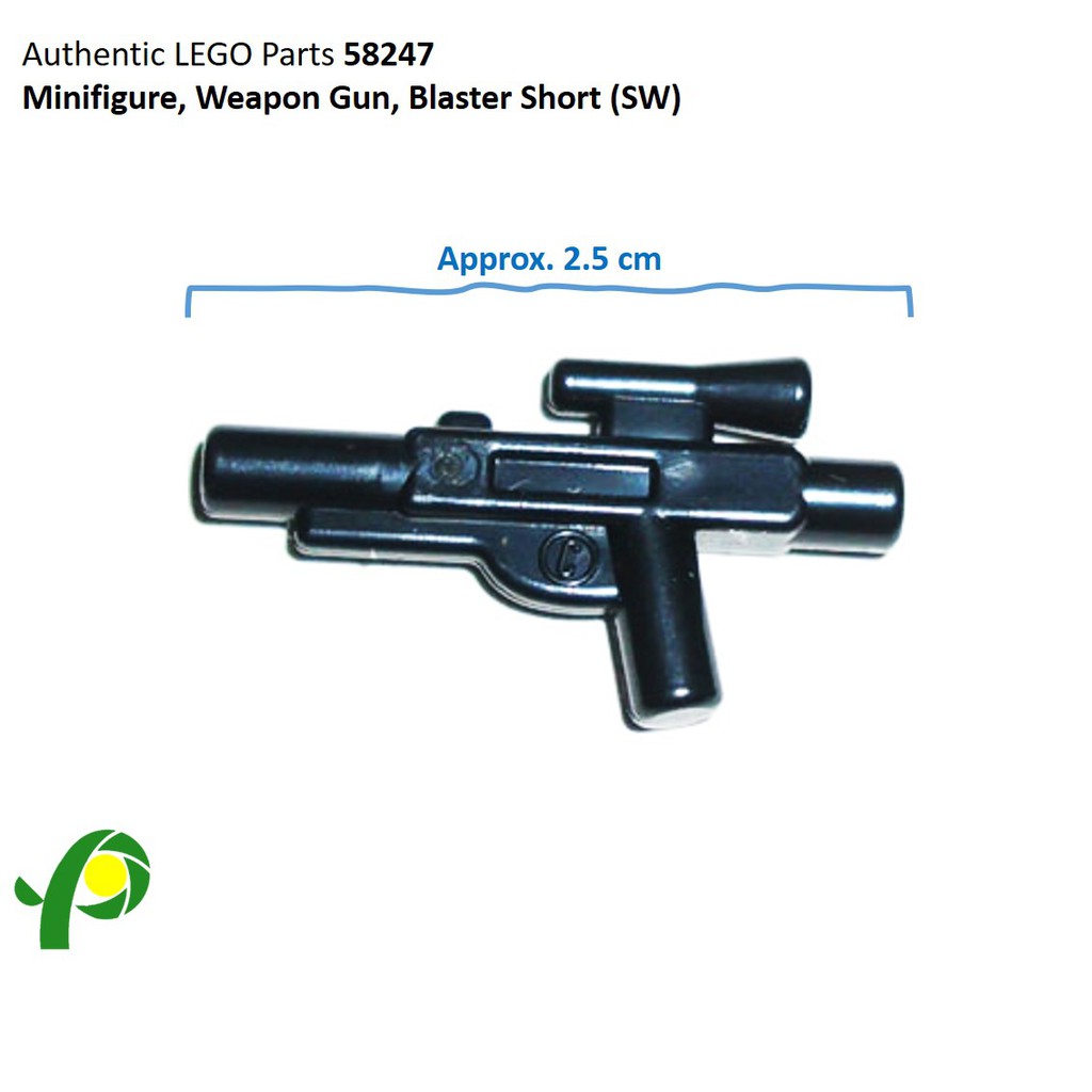 LEGO Parts 58247 Minifigure Weapon Gun Blaster Short (SW) | Shopee ...