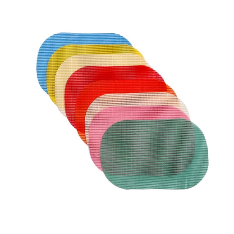 Placemat Waffle Type 6 Pieces 12 X 18 Inches Place Mat Kitchen Dining ...