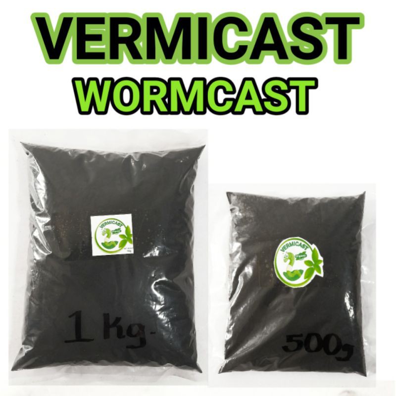 1kg & 500g Pure Vermicast/Wormcast | Shopee Philippines