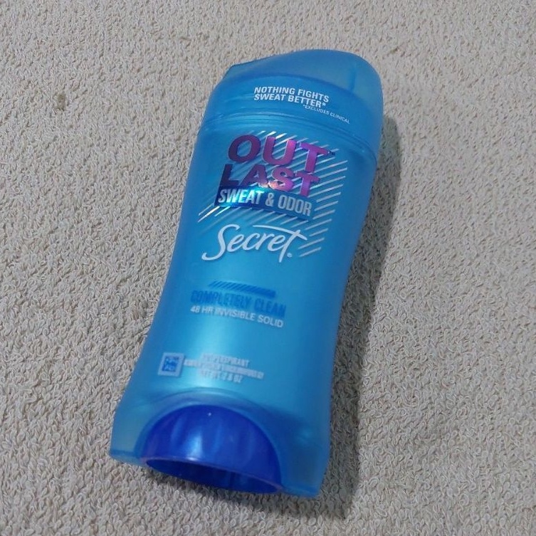 Secret OutLast Sweet & Odor Completely Clean Antiperspirant Deodorant 2 ...