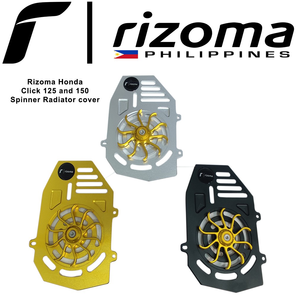 Rizoma Honda Click 125 & 150 ADV Airblade 150 Full CNC Radiator Cover ...