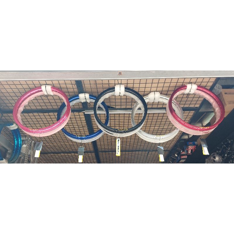 Original SUPER DRAG RIM 17s ( Broken size 1.2 1.4 ) SDR - Silver Black ...