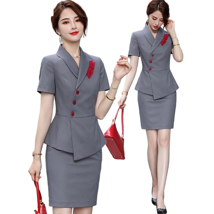 Casual Hotel Front Desk Uniforms