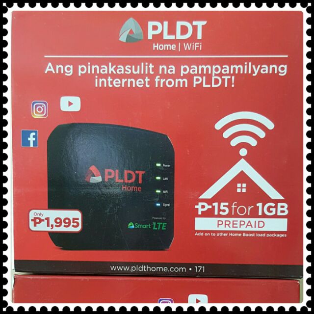 PLDT HOME PREPAID WIFI (FREE 10GB valid for 7 days)BRAND NEW | Shopee ...