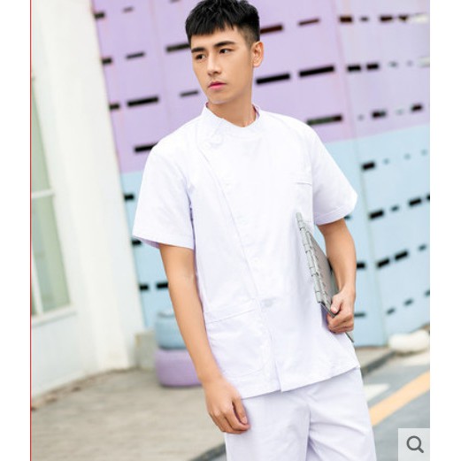 Doctor clothes short sleeve nurse clothes short dental dentist uniform ...