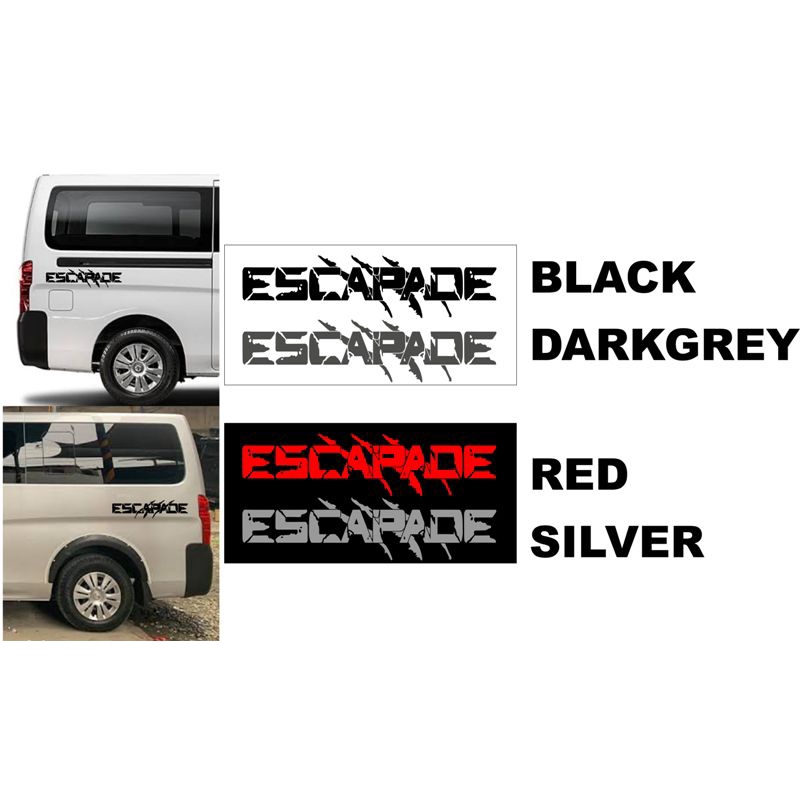 Nissan Escapade Urvan Nv350 Sticker Design | Shopee Philippines